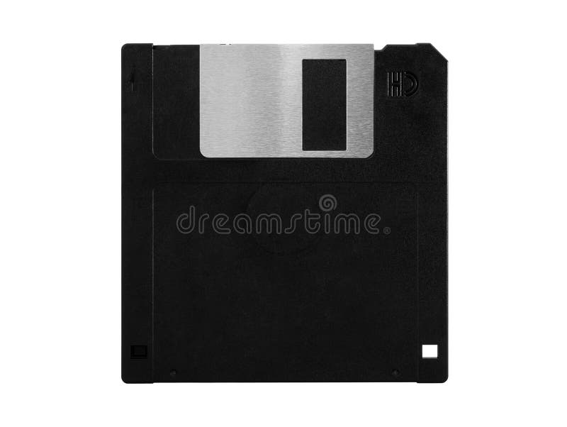 Disk on a Black Background. Stock Photo - Image of internet, equipment ...