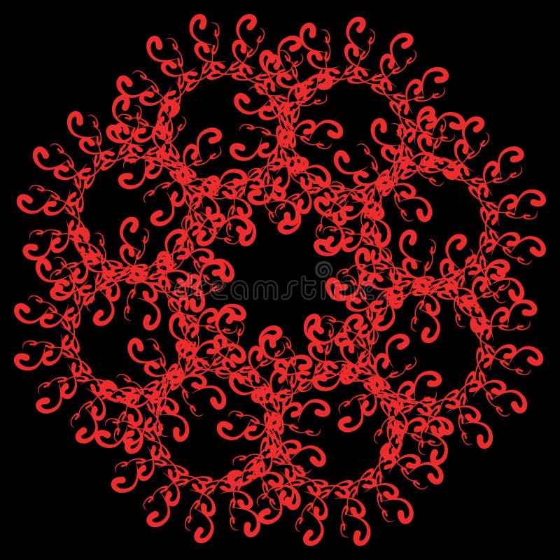 Florid pattern 2 stock illustration. Illustration of aged - 2616507