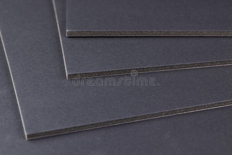 Black Foam Board for Creative Work and Creation of Various Models and ...