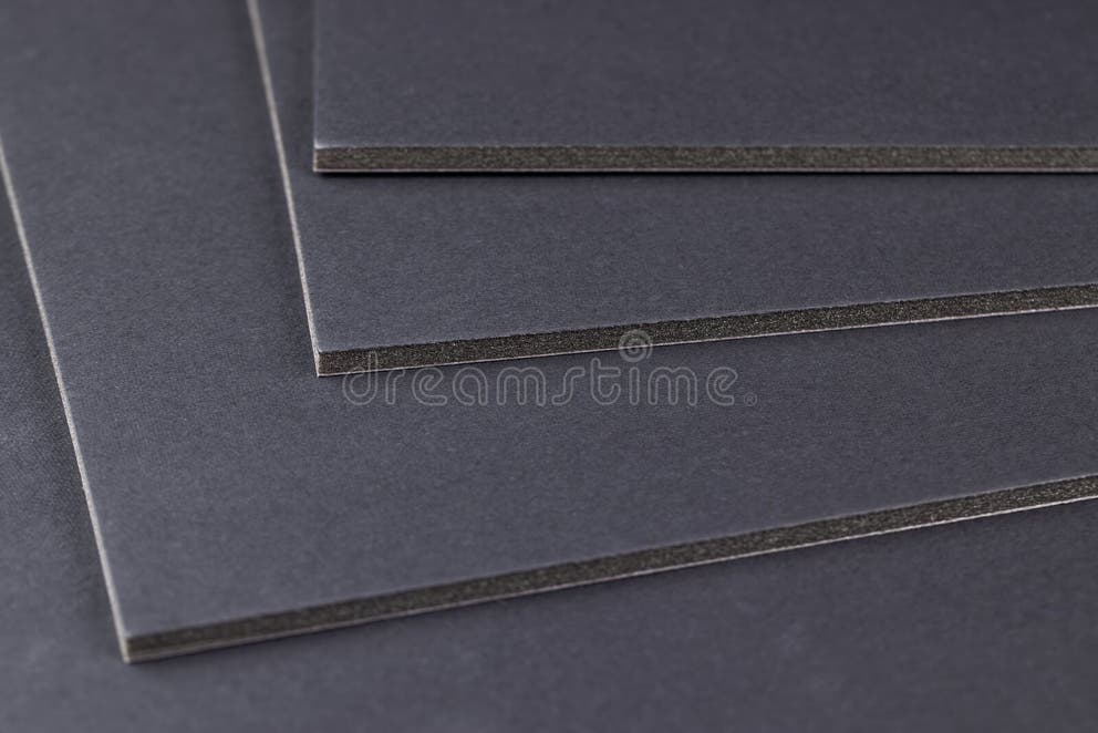 Black Foam Board for Creative Work and Creation of Various Models and ...