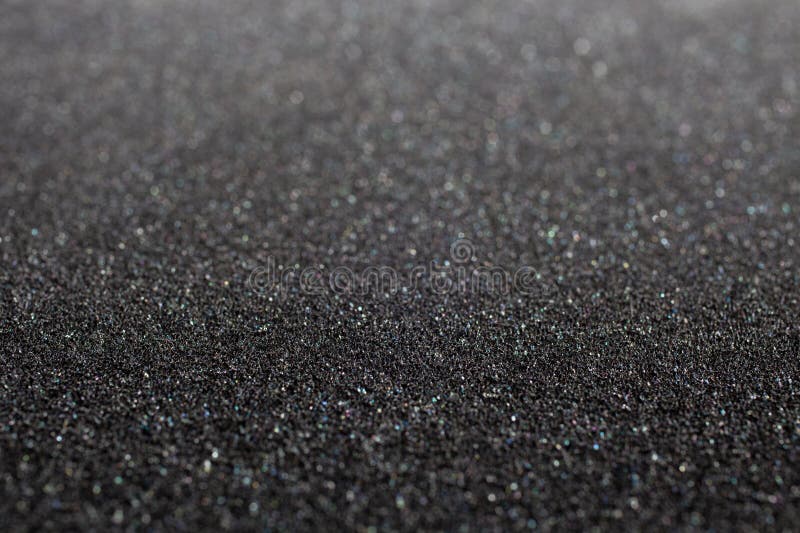 Black Foam Rubber. Closeup Full-frame Macro Background with Selective ...