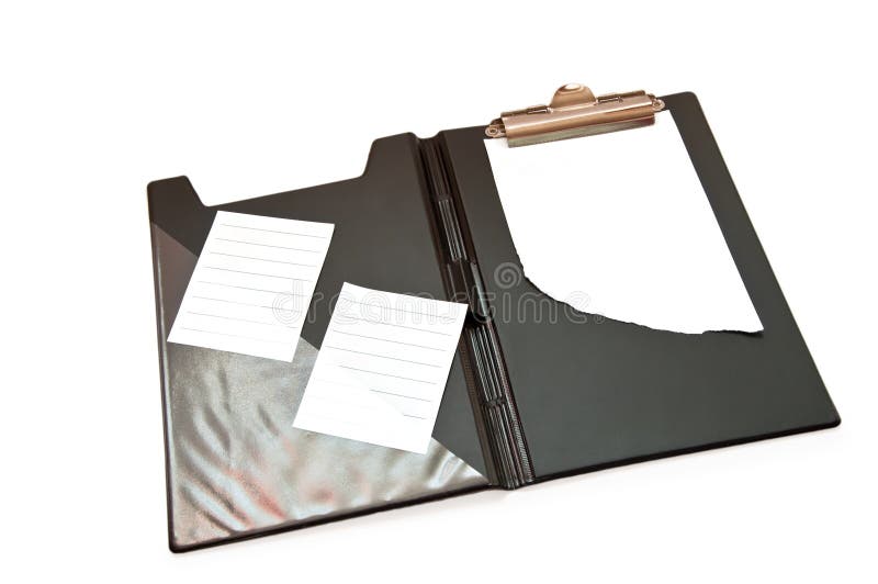 Black folder stock photo. Image of notebook, close, plastic - 19563896