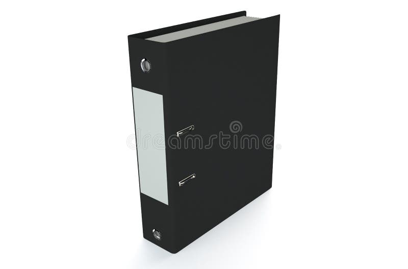 Big folder black stock illustration. Illustration of group - 48717857