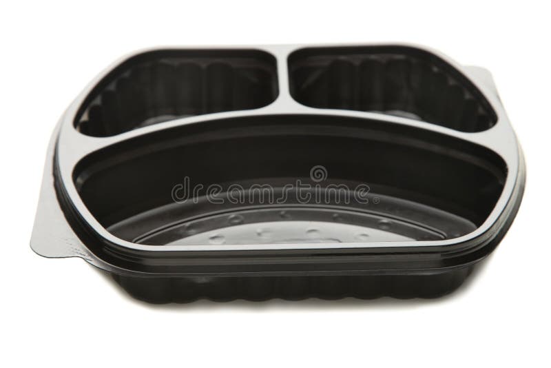 Black food container stock image. Image of container - 122188803