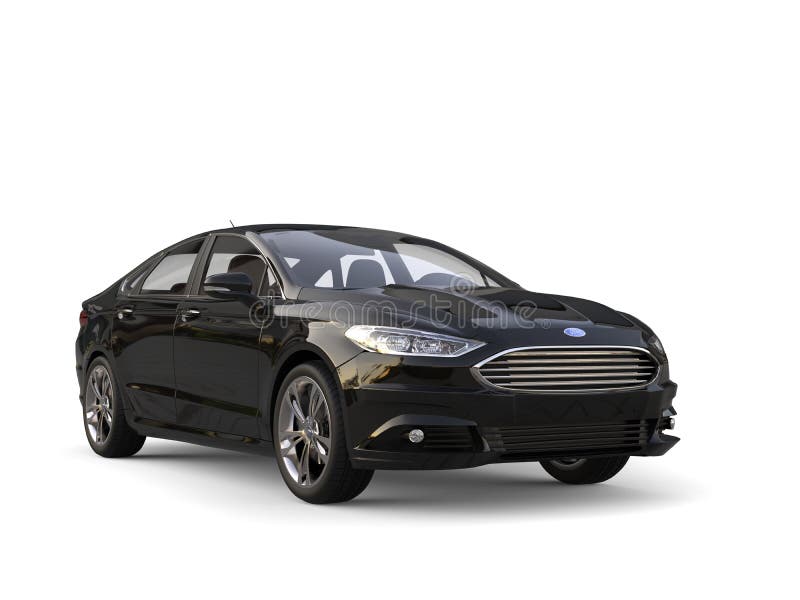 Black Ford Mondeo 2015 - 2018 Model Editorial Photography ...