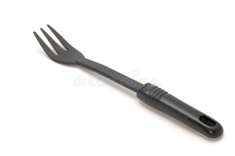 Black fork stock photo. Image of kitchenware, utensil - 4559114