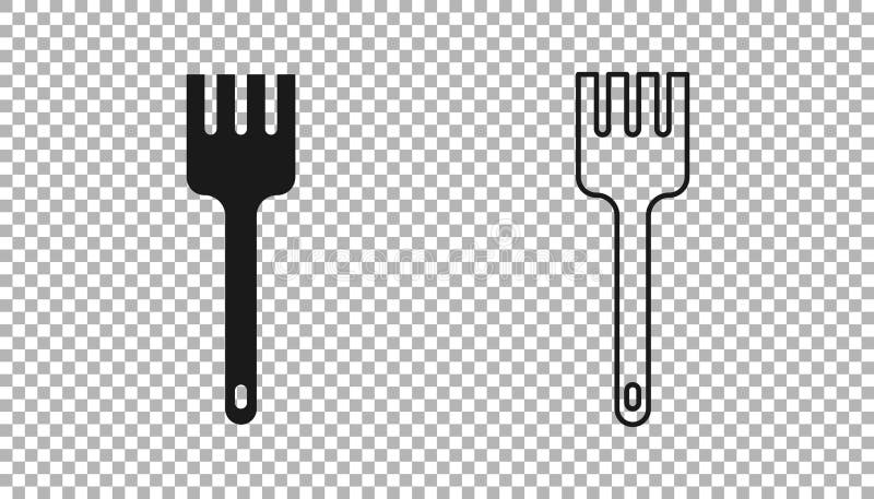Black Fork Silhouette Clipart Icon PNG Illustration Stock Image ...