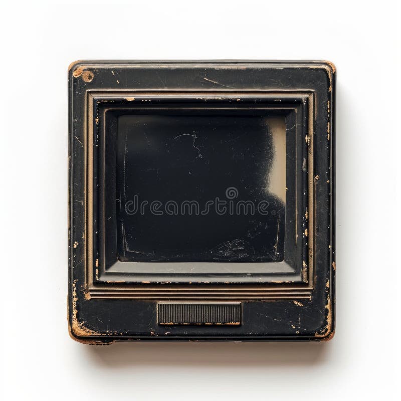 A Black Frame with an Empty Frame Isolated Stock Illustration ...