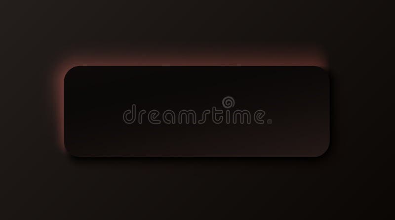 Black Frame Label, Event Bar Button, Dark Signboard. Vector ...