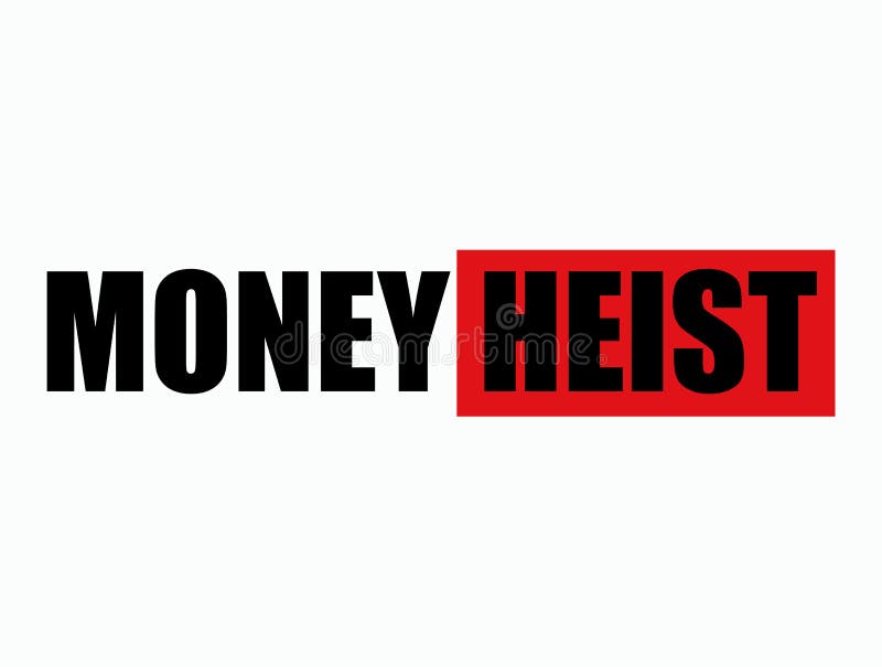 Money Heist Title La Casa De Papel Design Graphic Netflix Film Abstract ...