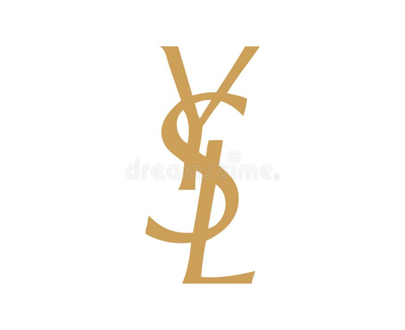 Yves Saint Laurent Logo Stock Illustrations – 11 Yves Saint Laurent ...