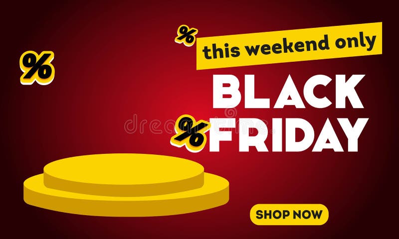 Black Friday Banner Design.Vector Illustration Super Sale Banner ...