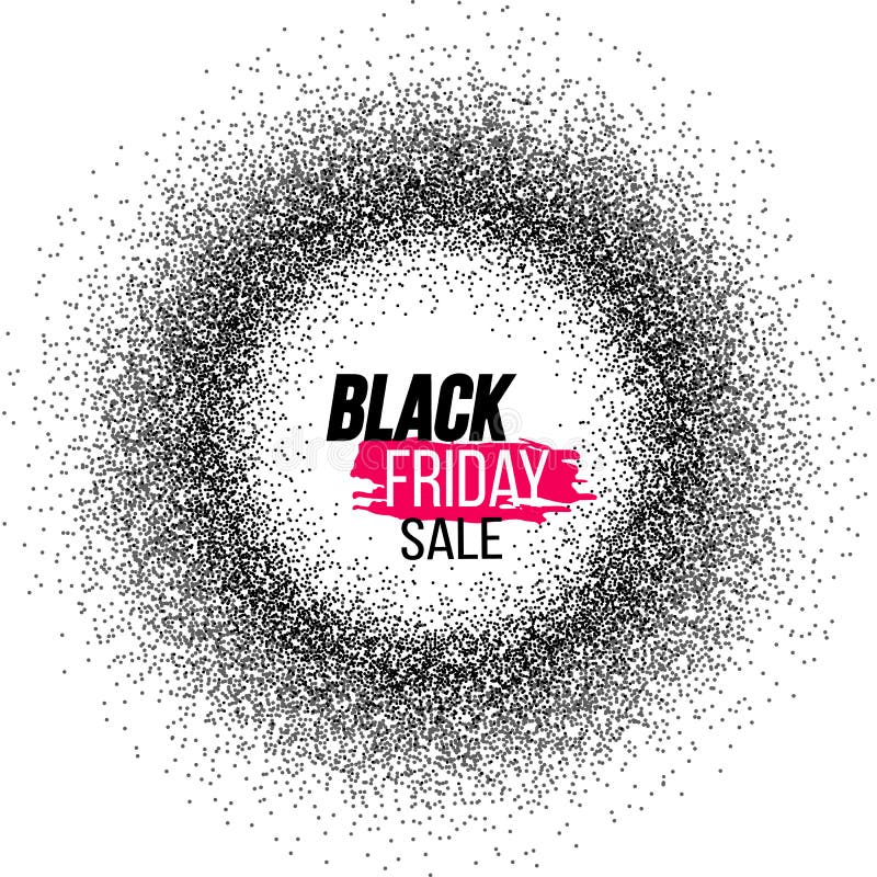 Black Friday banner stock vector. Illustration of glow - 80333788