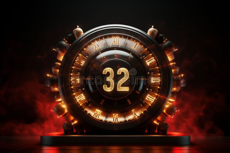 Black Friday Countdown Clock GIF for Social Stock Illustration ...