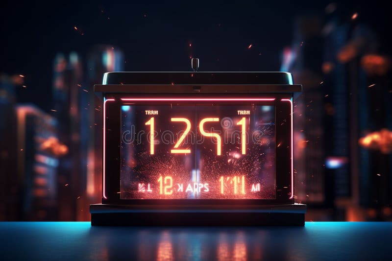 Black Friday Countdown Clock GIF for Social Stock Illustration ...