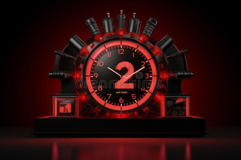 Black Friday Countdown Clock GIF for Social Stock Illustration ...