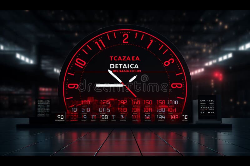 Black Friday Countdown Clock Overlay for Social Stock Illustration ...