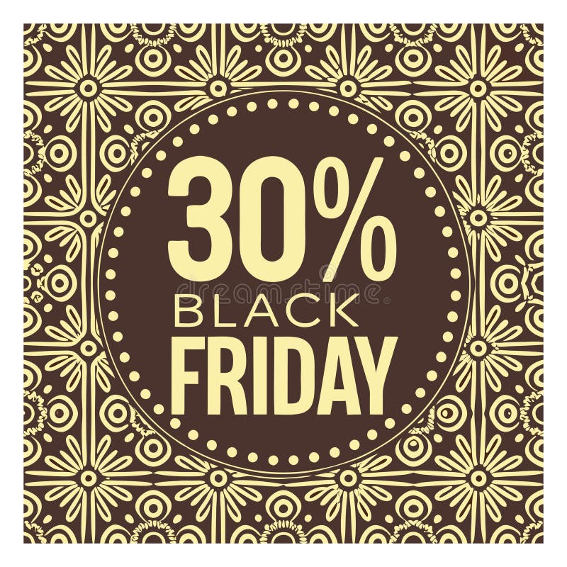 Black friday 30 off stock vector. Illustration of flash - 340241331