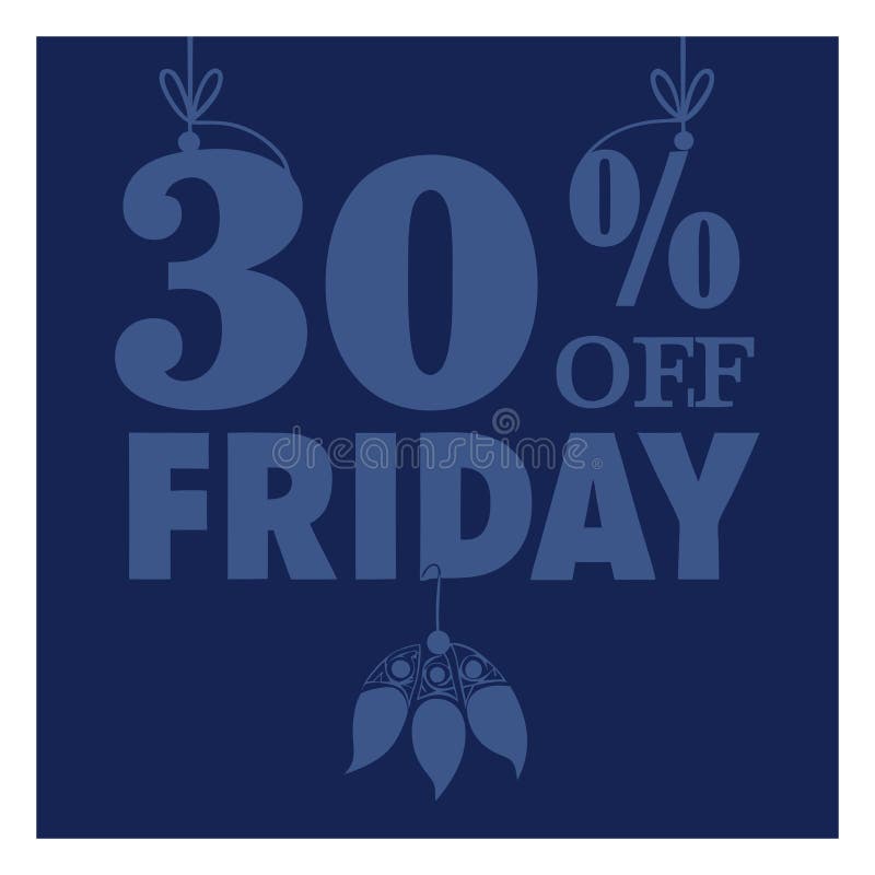 Black friday 30 off stock vector. Illustration of banner - 340241341