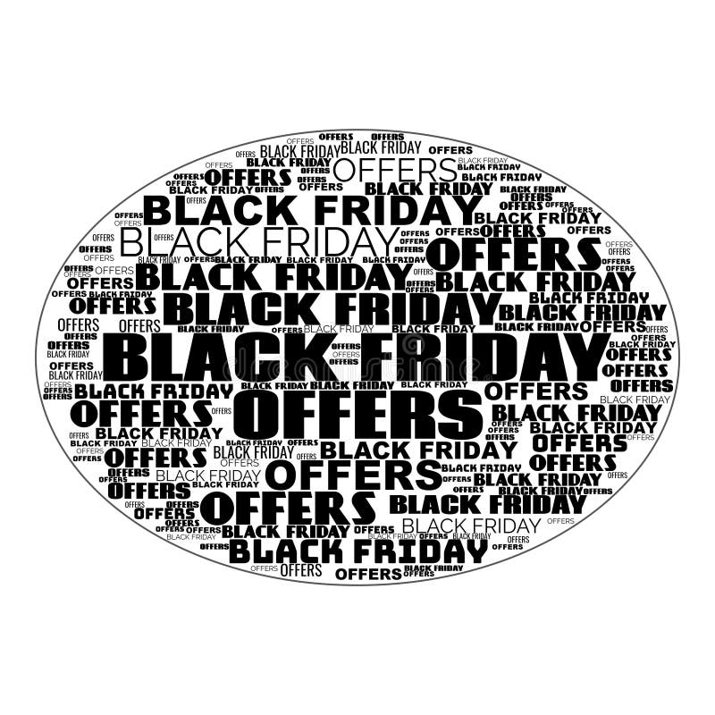 Black Friday Offers Page Header Printable Abstract Background Stock ...