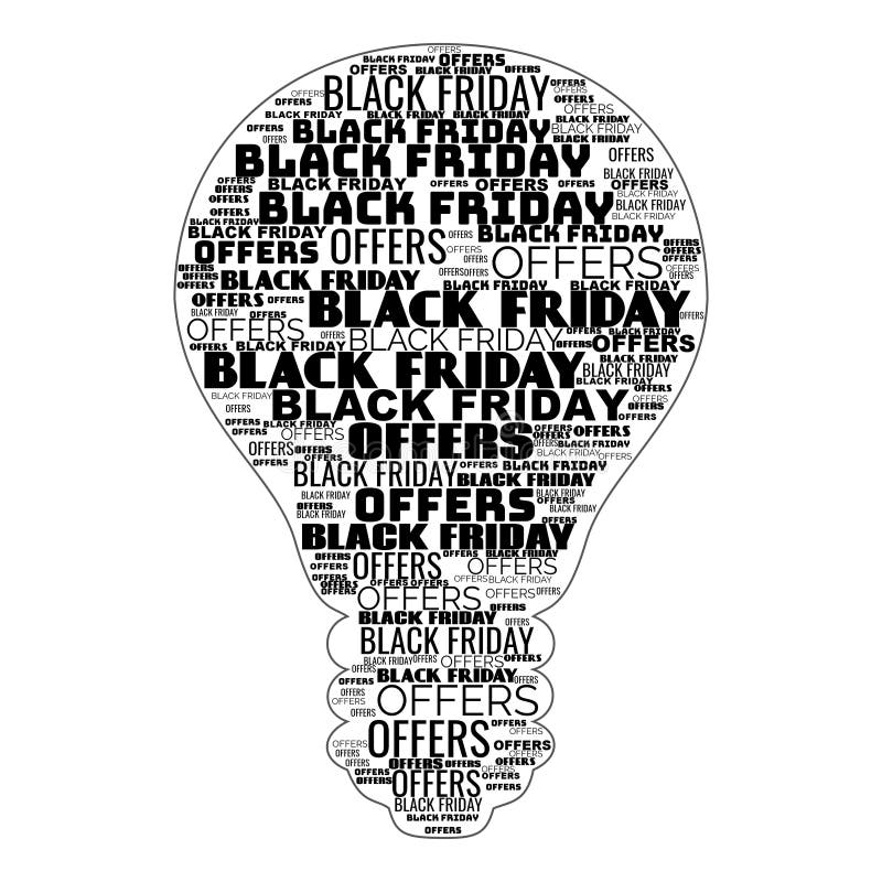 Black Friday Offers Page Header Printable Abstract Background Stock ...