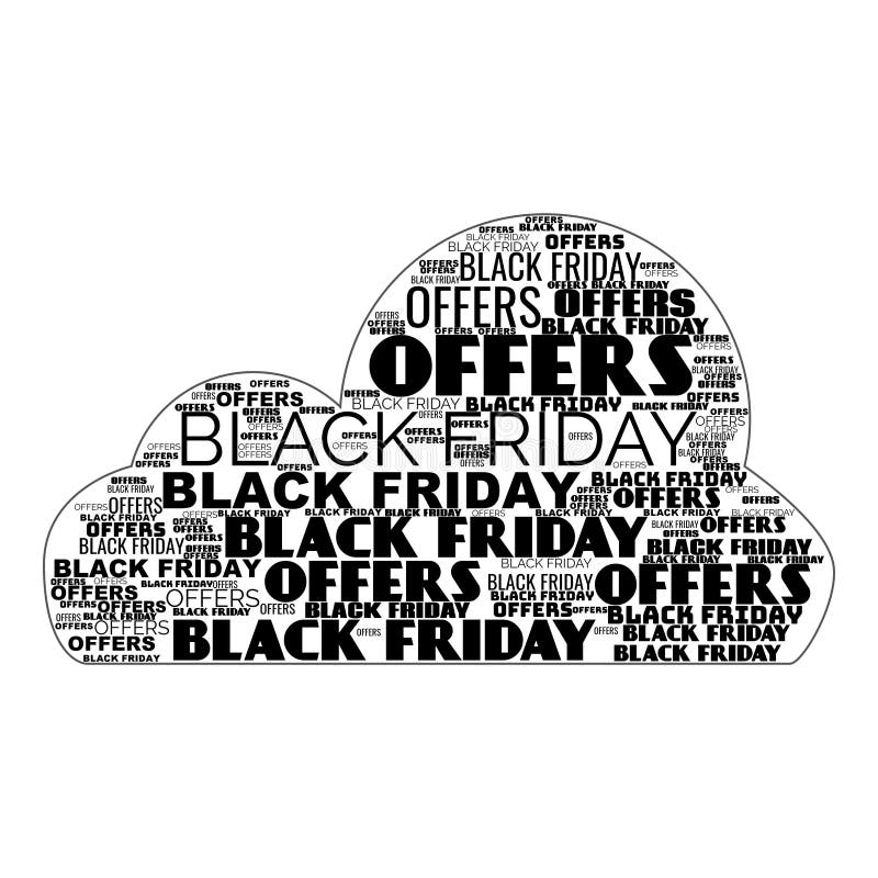 Black Friday Offers Page Header Printable Abstract Background Stock ...