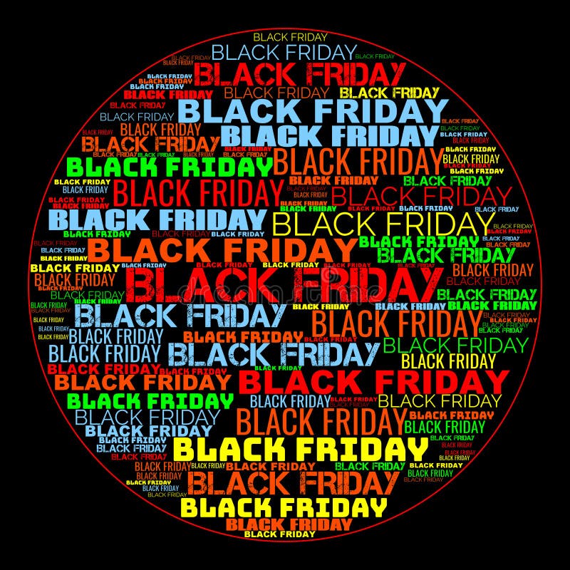 Black Friday Page Header Banner Background Illustration Stock ...