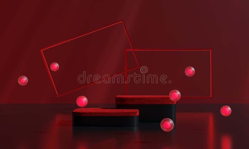Black Friday Podium and Black Background Stand or Podium Advertising ...