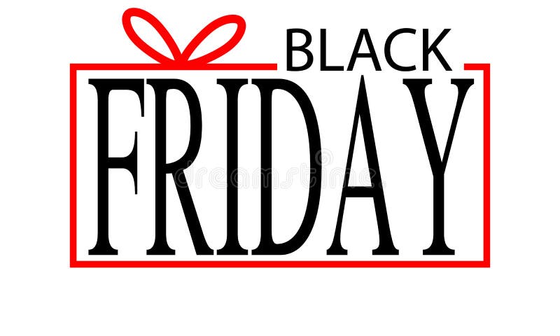 Black friday sign stock vector. Illustration of offer - 185362547