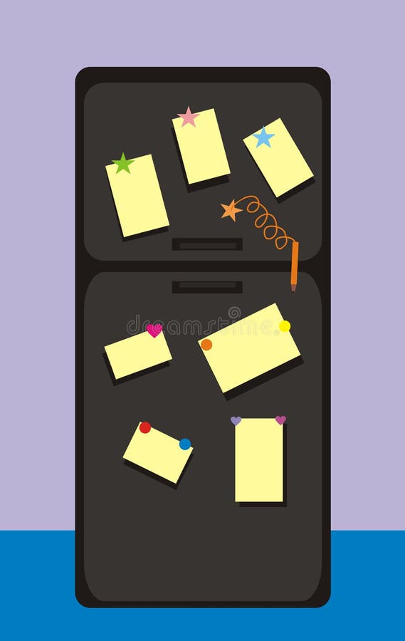 Fridge Notes Stock Illustrations – 290 Fridge Notes Stock Illustrations ...