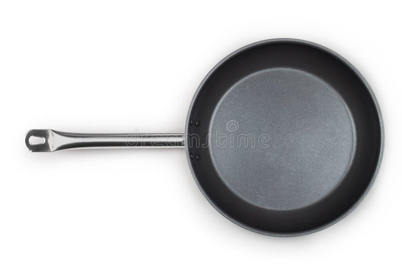 Black frying pan stock photo. Image of kitchenware, healthy - 48705860