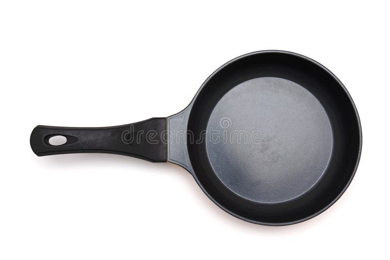 Frying Pan Top View Isolated or Cutout Stock Photo - Image of home ...