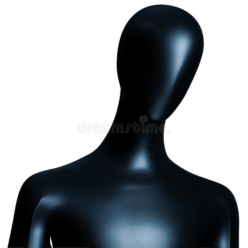 Black Futuristic Robot on Transparent Background, Advanced AI Machine ...