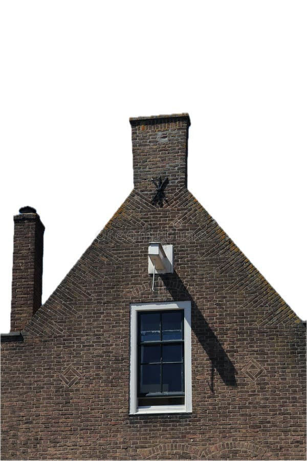 Black gable stock image. Image of wall, gable, building - 321055751