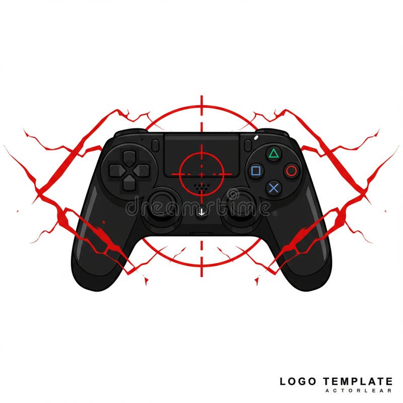 Black Game Controller Stock Illustrations – 18,444 Black Game ...