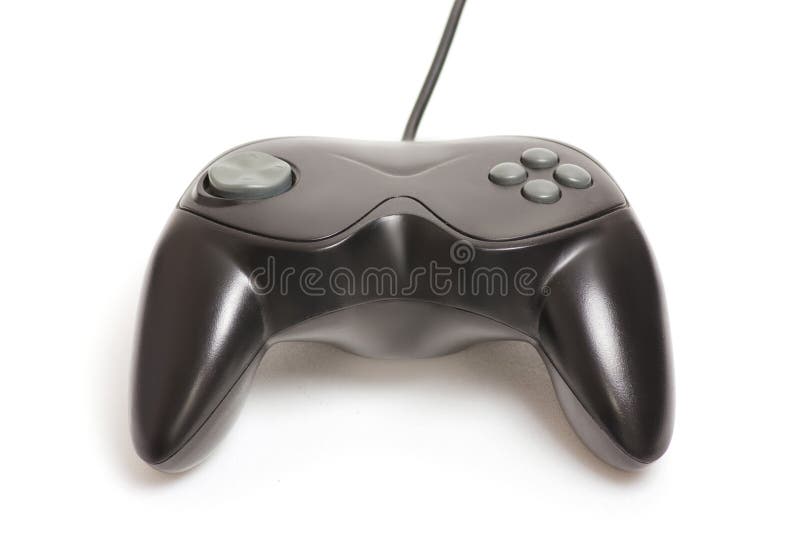 Black gamepad isolation stock photo. Image of hand, controllers - 105101508