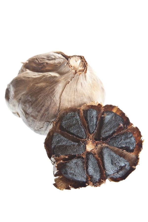 Black Garlic stock image. Image of husk, nutrition, black - 21814323