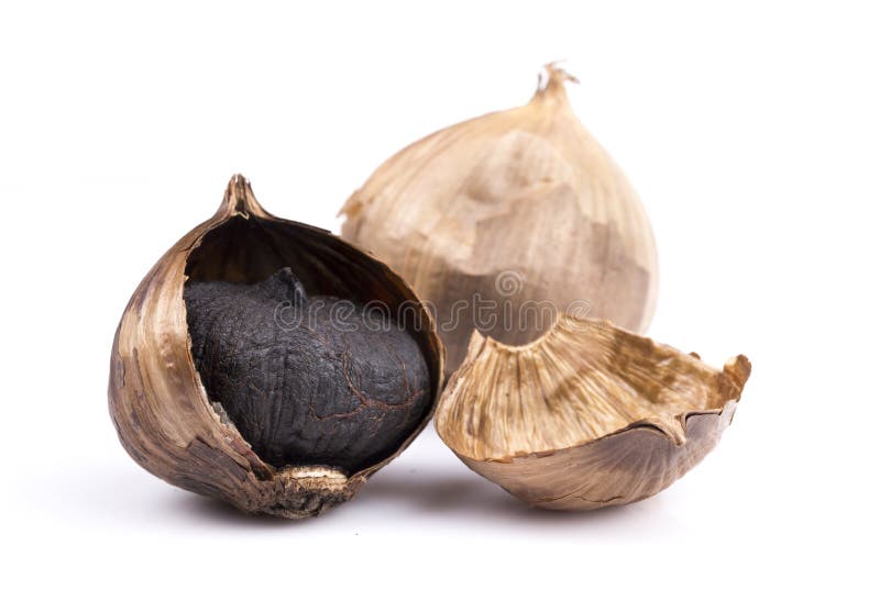 Black garlic stock image. Image of seasoning, pattern - 79052567