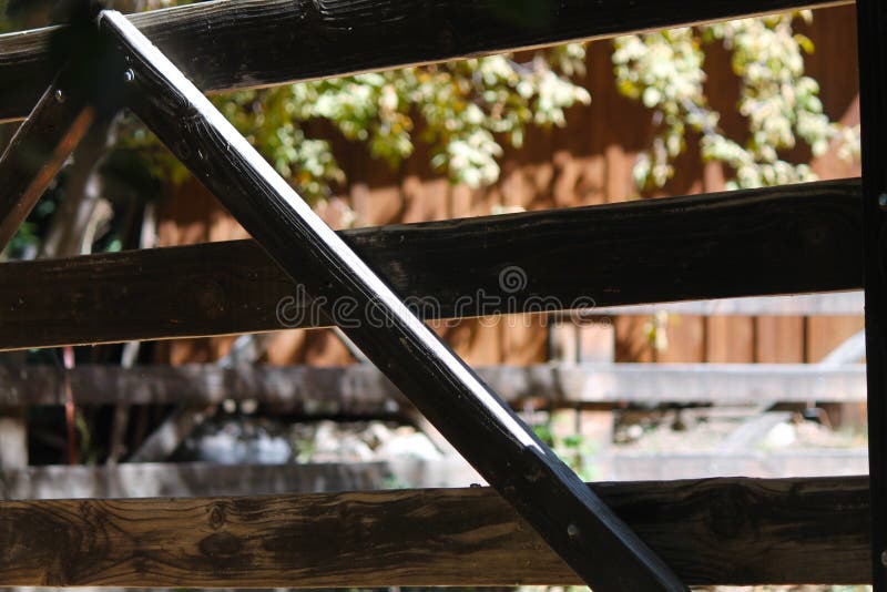 Black gate on farm stock image. Image of brown, background - 90132511