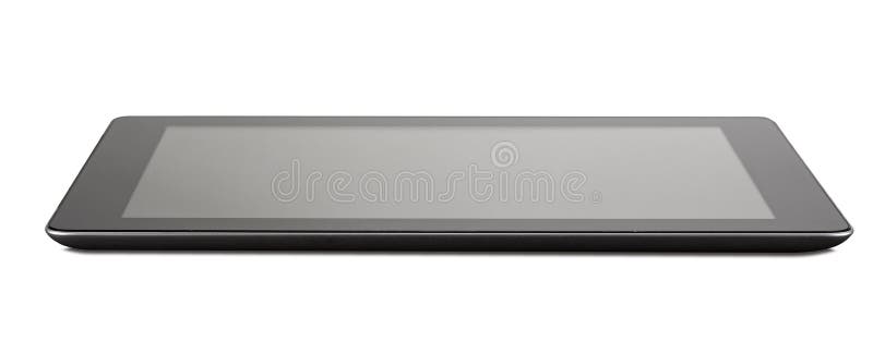 Digital Tablet Pc Isolated on White Background Stock Photo - Image of ...