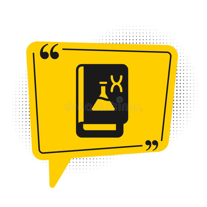 Black Genetic Engineering Book Icon Isolated on Transparent Background ...