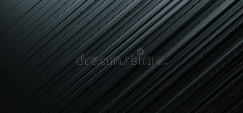 Black Geometric Abstract Background. Striped Background with Gradient ...