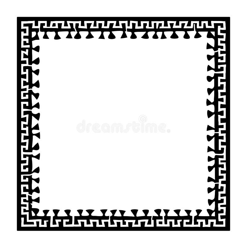 Greek Square Frame Stock Illustrations – 4,634 Greek Square Frame Stock ...