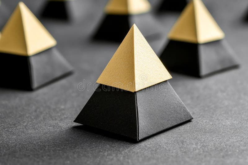 Black Geometric Shapes, Abstract Background, Dark Composition Stock ...