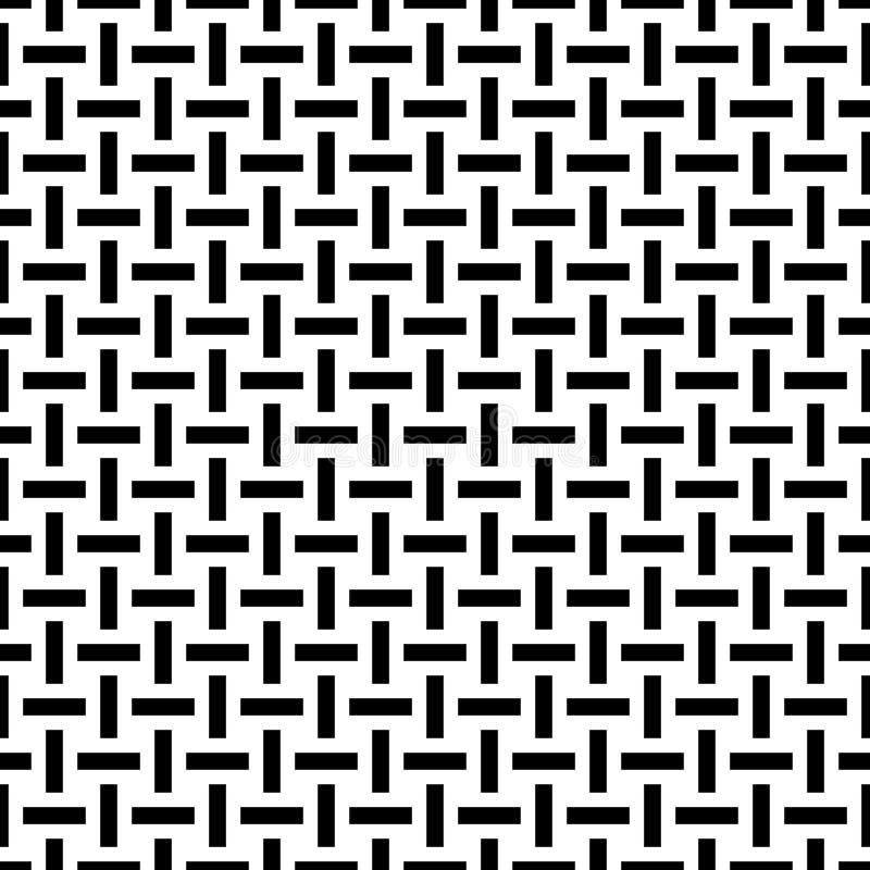 Black Geometric Weave Pattern Vector Stock Illustration - Illustration ...