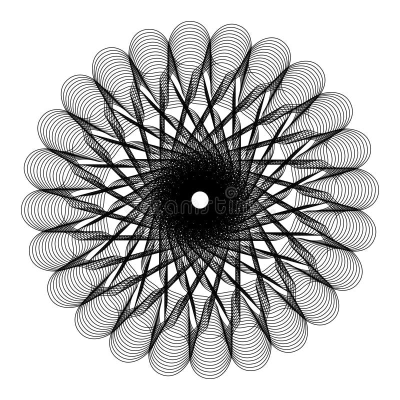 Geometry of Ornament Design Stock Illustration - Illustration of white ...