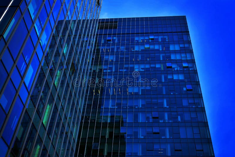 Skyscraper Windows Night