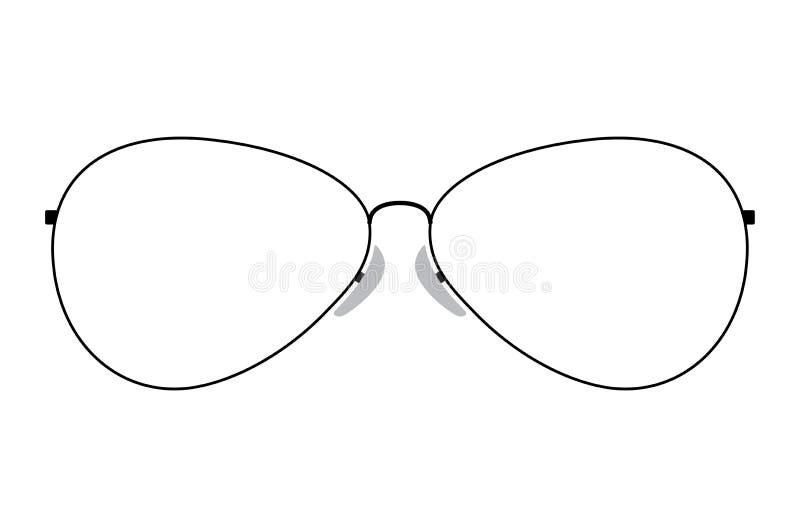 Sunglass Vector Illustration. Stock Vector - Illustration of style ...