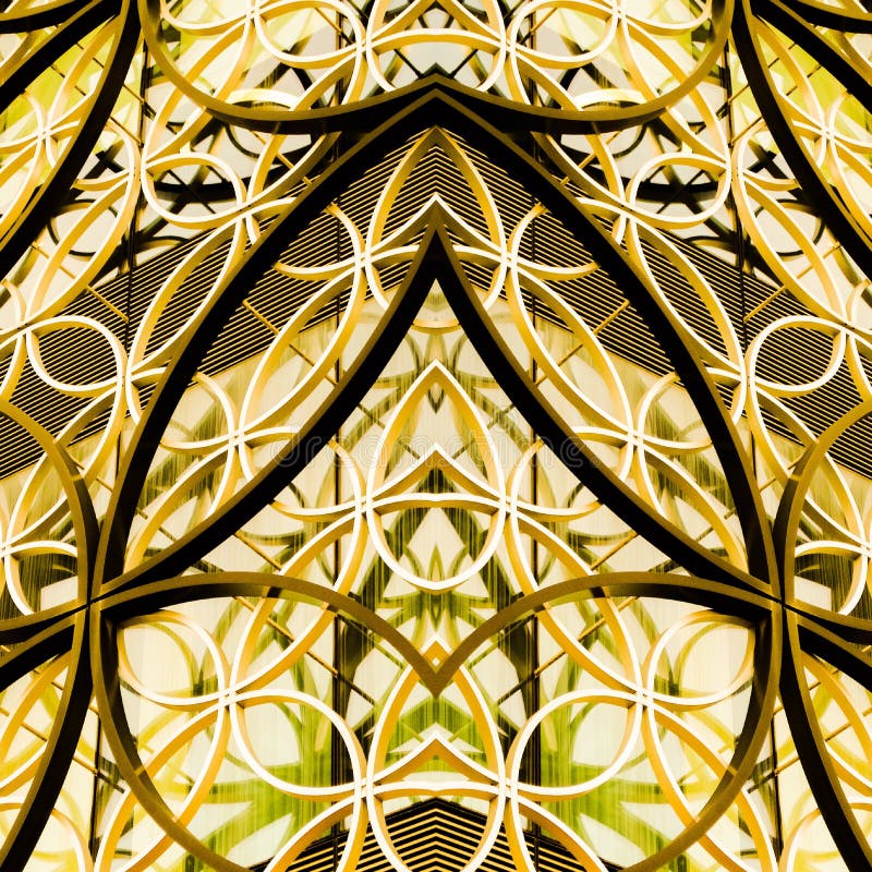 Black Gold Abstract Art Background Painting Stock Illustration ...