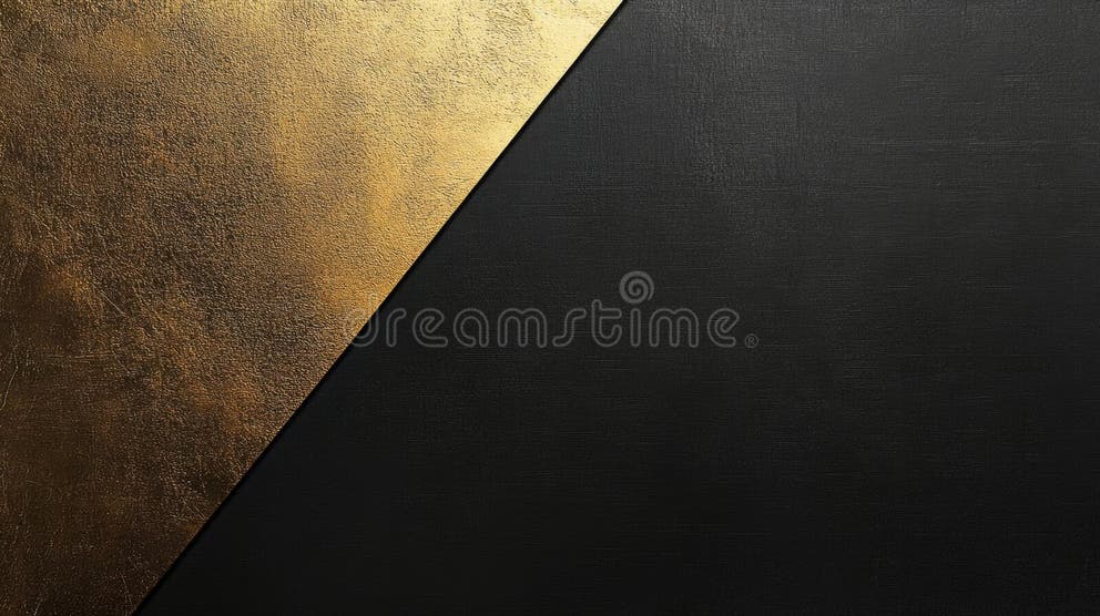 Black and Gold Diagonal Split Background, a Luxe Minimalist Design ...